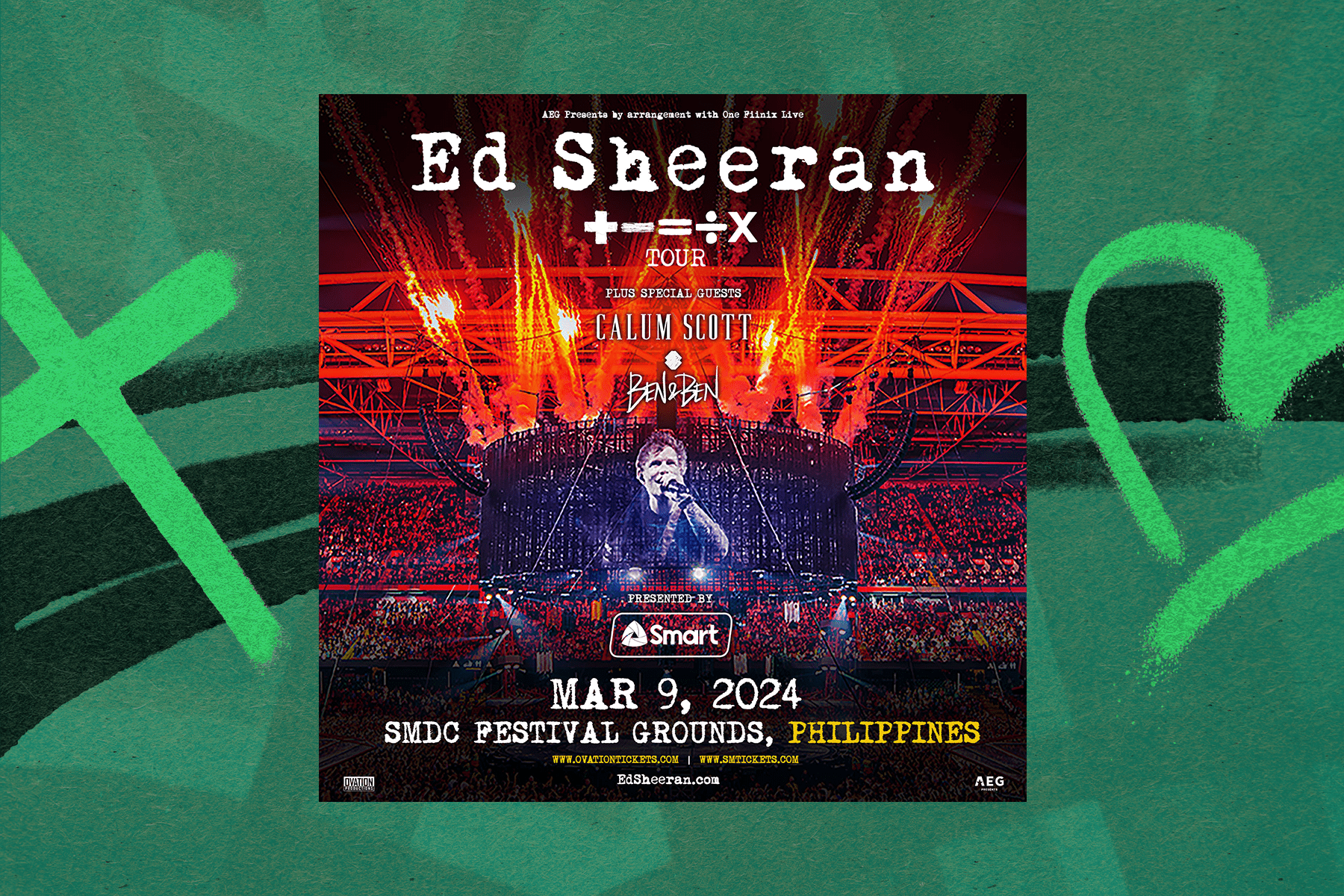 Ed Sheeran Live In Manila 2024 Philippine Concerts